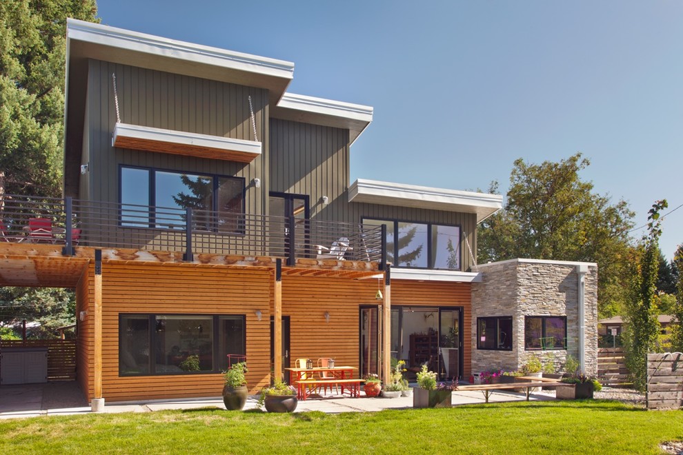 South 5th - Modern Spec House - Contemporary - Exterior - Other - by ...