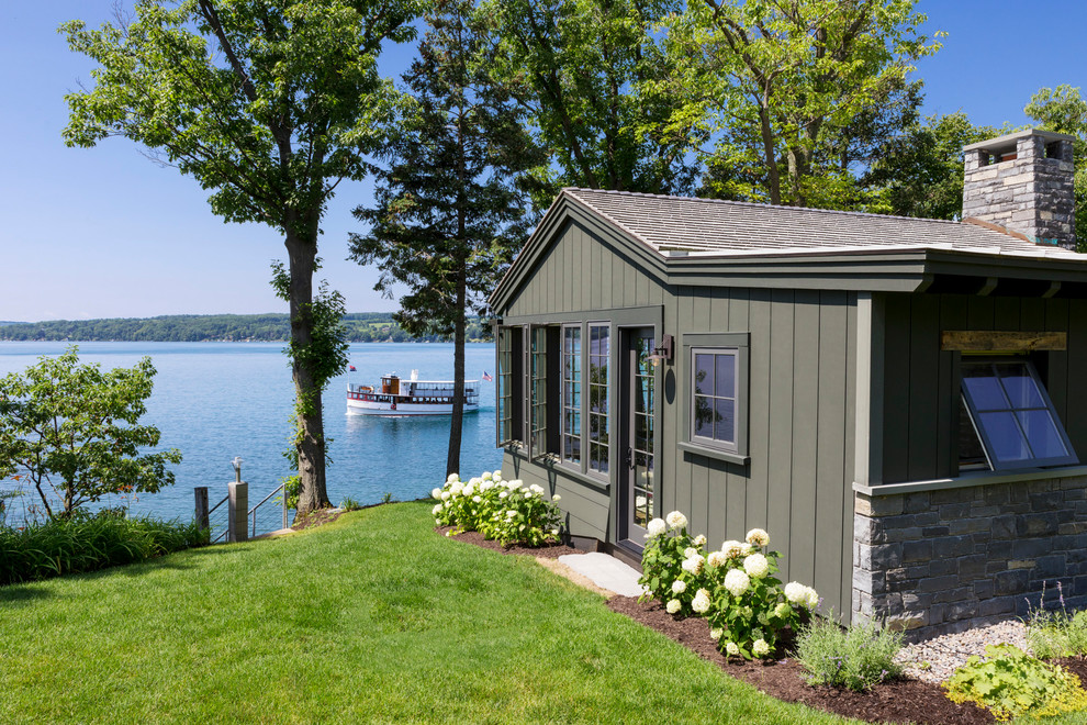 South Camp Cabana- Exterior - Rustic - Exterior - New York - by LDa ...