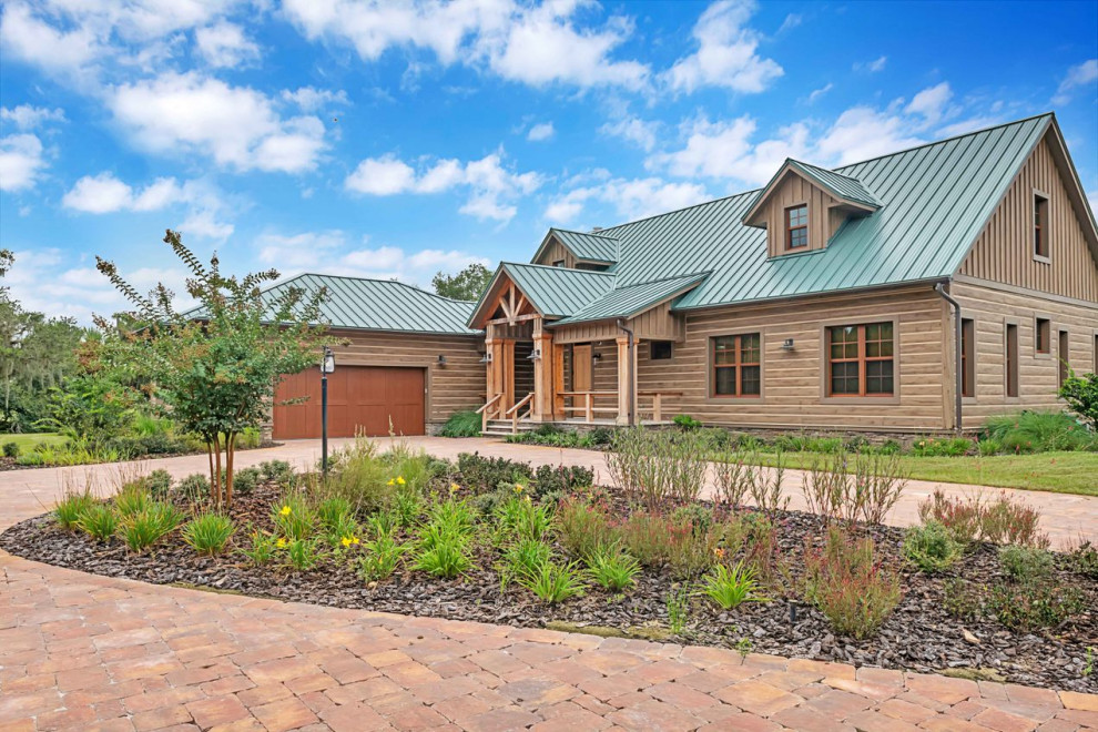 South Florida Timber Farmhouse - Rústico - Fachada - Otras zonas - de ...