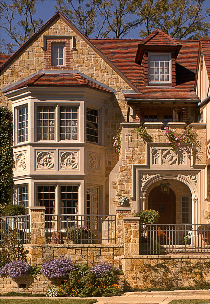 Southern English Manor Home in Highland Park, TX - Traditional ...