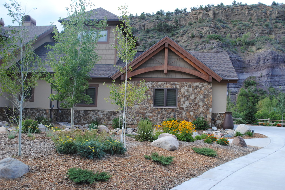 Southern Rockies Apache Creek Fieldstone - Rustic - Exterior - Denver ...