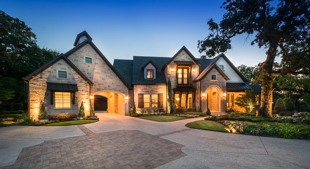 Subdivision Houses Front View