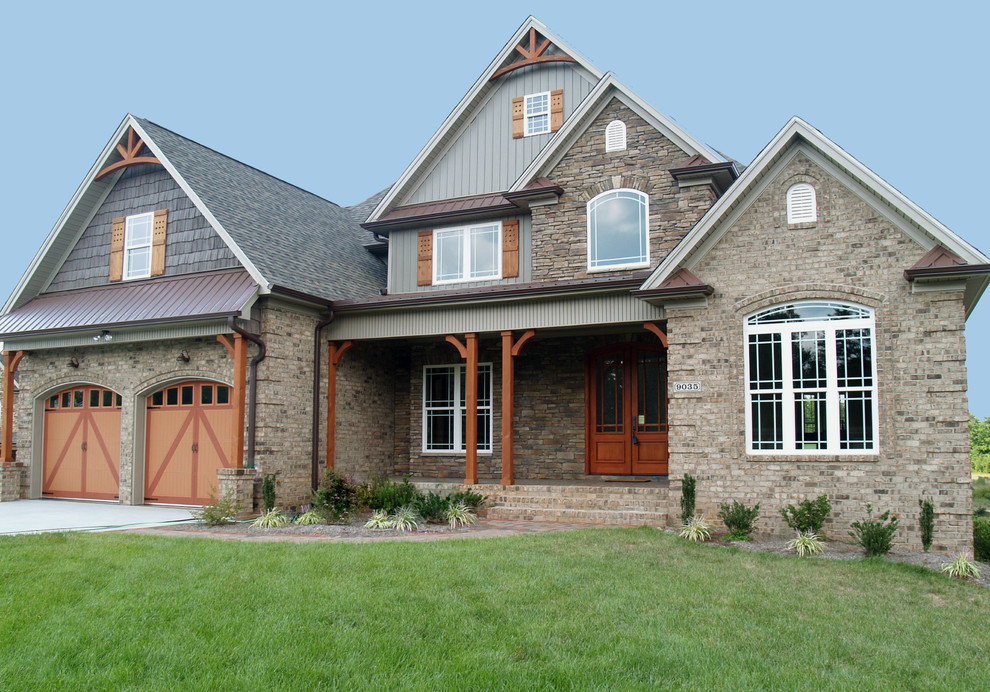Southport Oversize Tumbled brick - Transitional - Exterior - Other - by ...