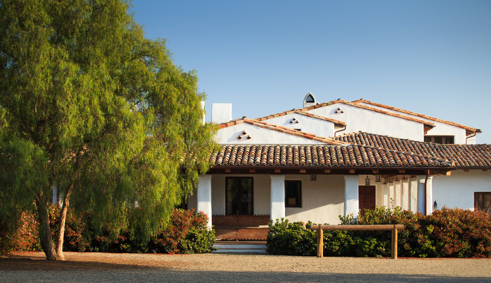 Spanish Colonial Ranch - Mediterranean - Exterior - Orange County - by ...