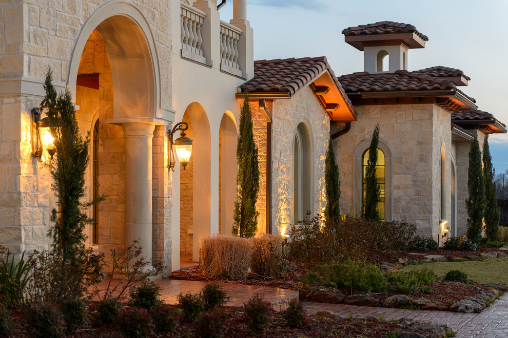 Spanish Mediterranean - Mediterranean - Exterior - Dallas - by Atrium ...