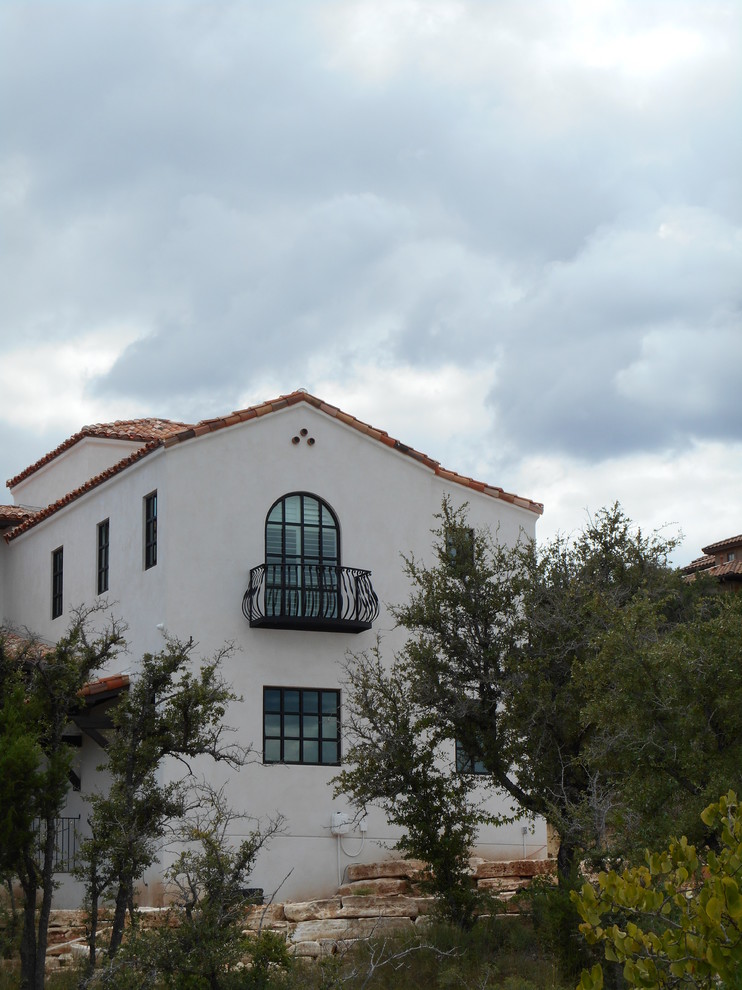 Spanish Oaks - Mediterranean - Exterior - Houston - by Forja Designs ...