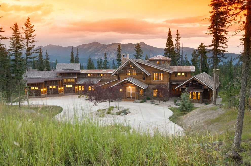 Spanish Peaks Home - Rustic - Exterior - Other - by Laura Fedro ...
