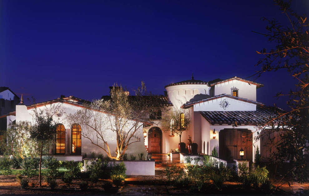 Spanish Revival/ Spanish Ranch - Mediterranean - Exterior - Orange ...