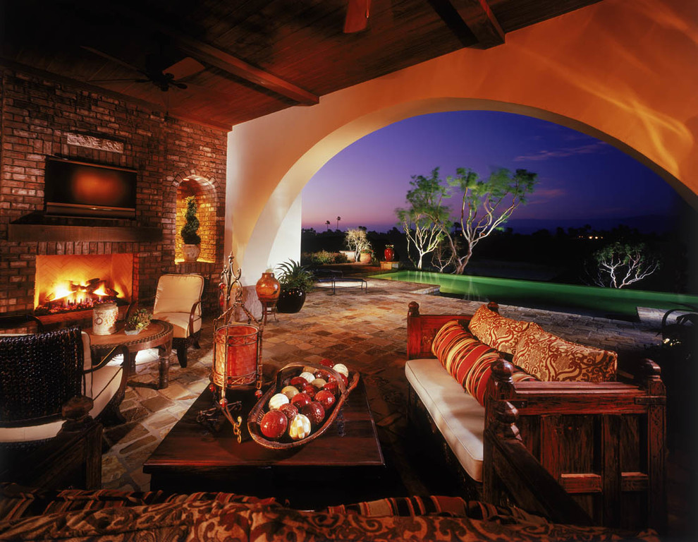 Spanish Revival/ Spanish Ranch - Mediterranean - Exterior - Orange ...