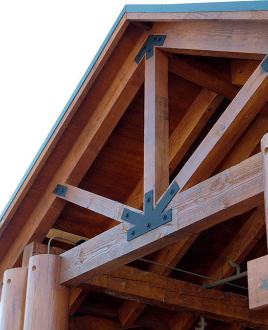 Specialty Trusses - Rustic - Exterior - Dallas - by Foxworth Galbraith ...