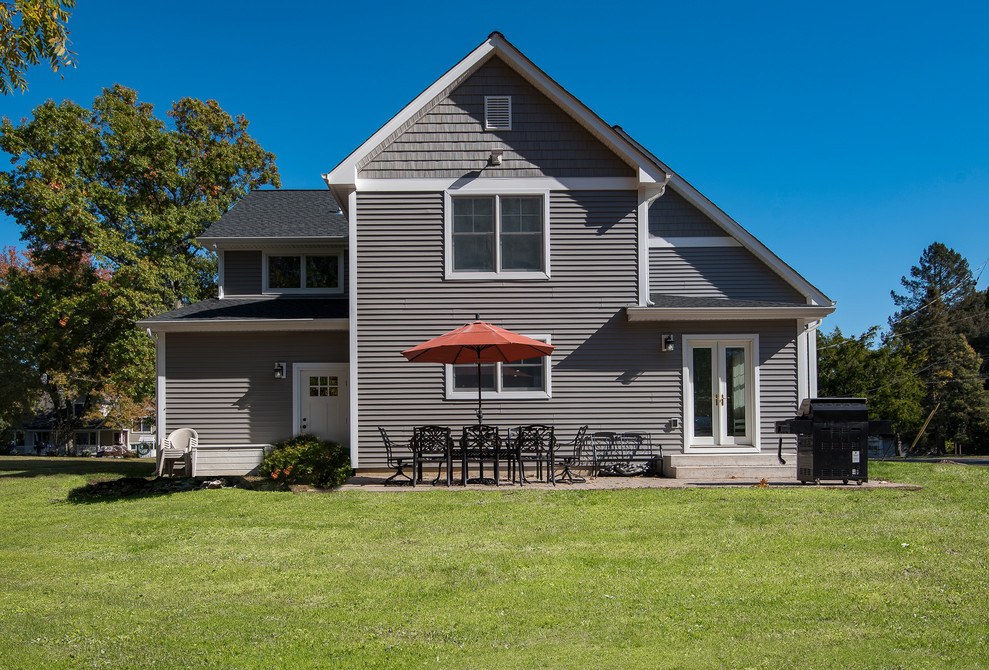 Split Level Addition - Rear elevation - Transitional - Exterior - New ...