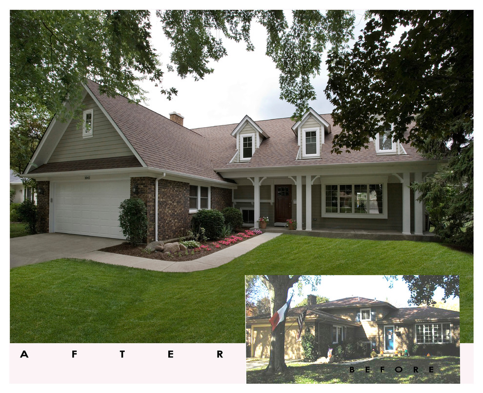 Split Level Addition - Exterior - Chicago - by Troy Mock Architects | Houzz