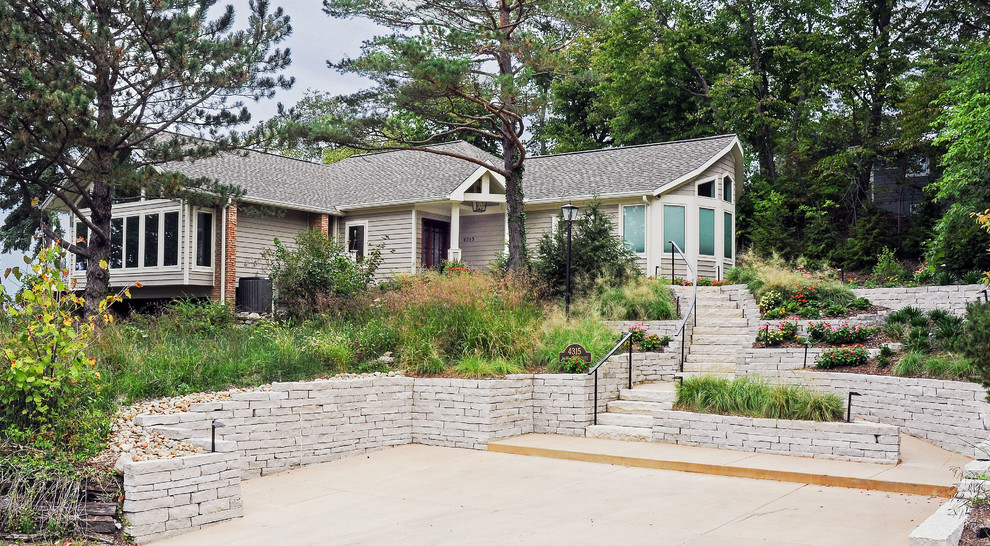 Split-Level Lakeside Remodel for Relaxation and Rental - Contemporary ...