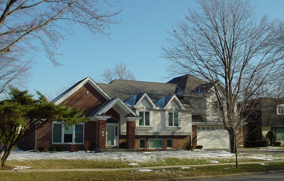 Split Level Makeover - Traditional - Exterior - Chicago - by John ...