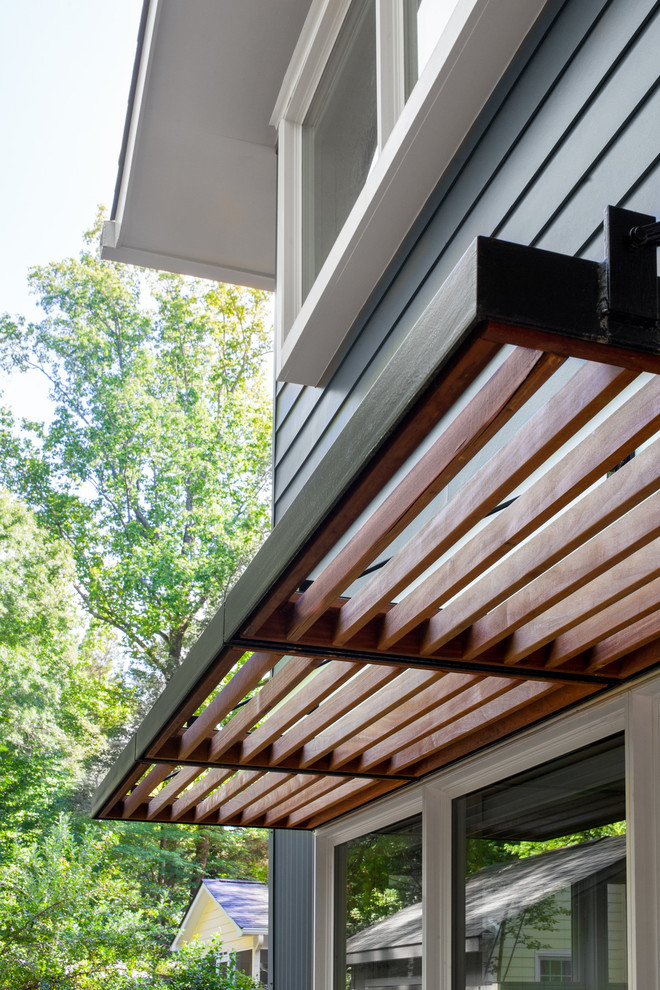 Split level modern - Transitional - Exterior - Raleigh - by CH ...