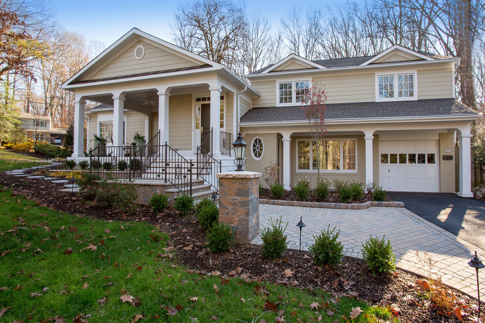Split-Level Remodel in Fairfax - Traditional - Exterior - DC Metro | Houzz