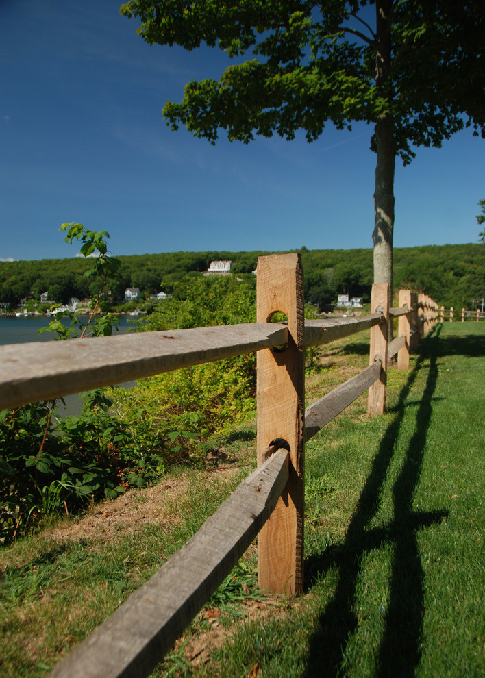 Split Rail Fences - Rustic - Exterior - New York - by Atlas Outdoor ...
