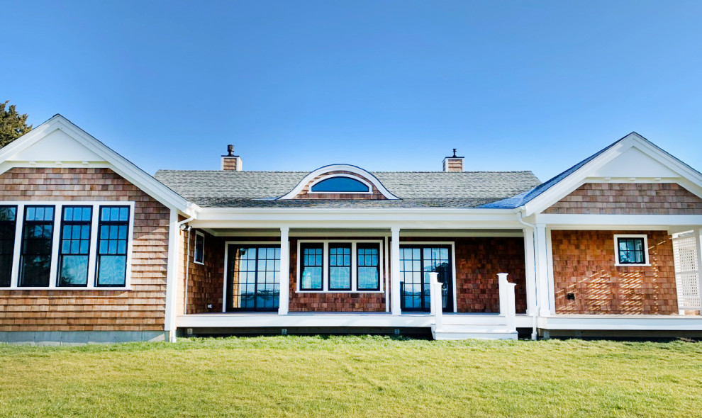 Sprawling Seaside Home - Beach Style - Exterior - Providence - by Lisa ...
