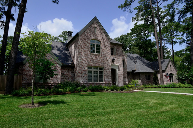 Spring Valley Houston Custom Build - Contemporary - Exterior - Houston ...