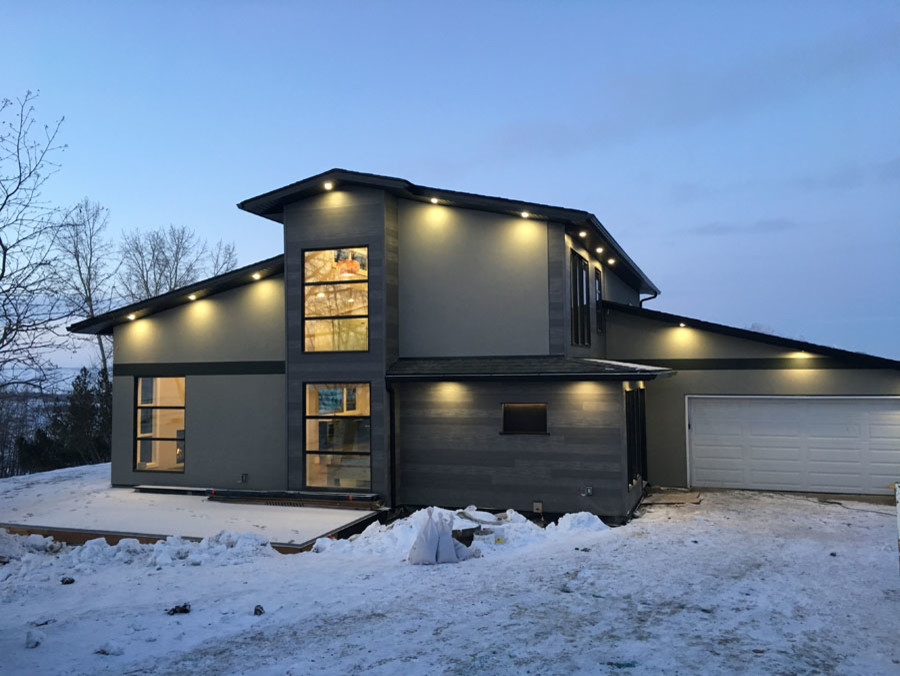 Springbank Renovation - Modern - Exterior - Calgary - by Wilson Homes ...