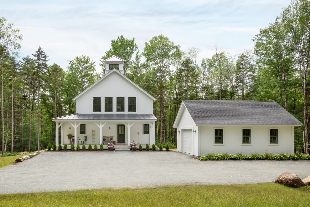 Springfield Barn Home - Farmhouse - Exterior - Burlington - by Yankee ...