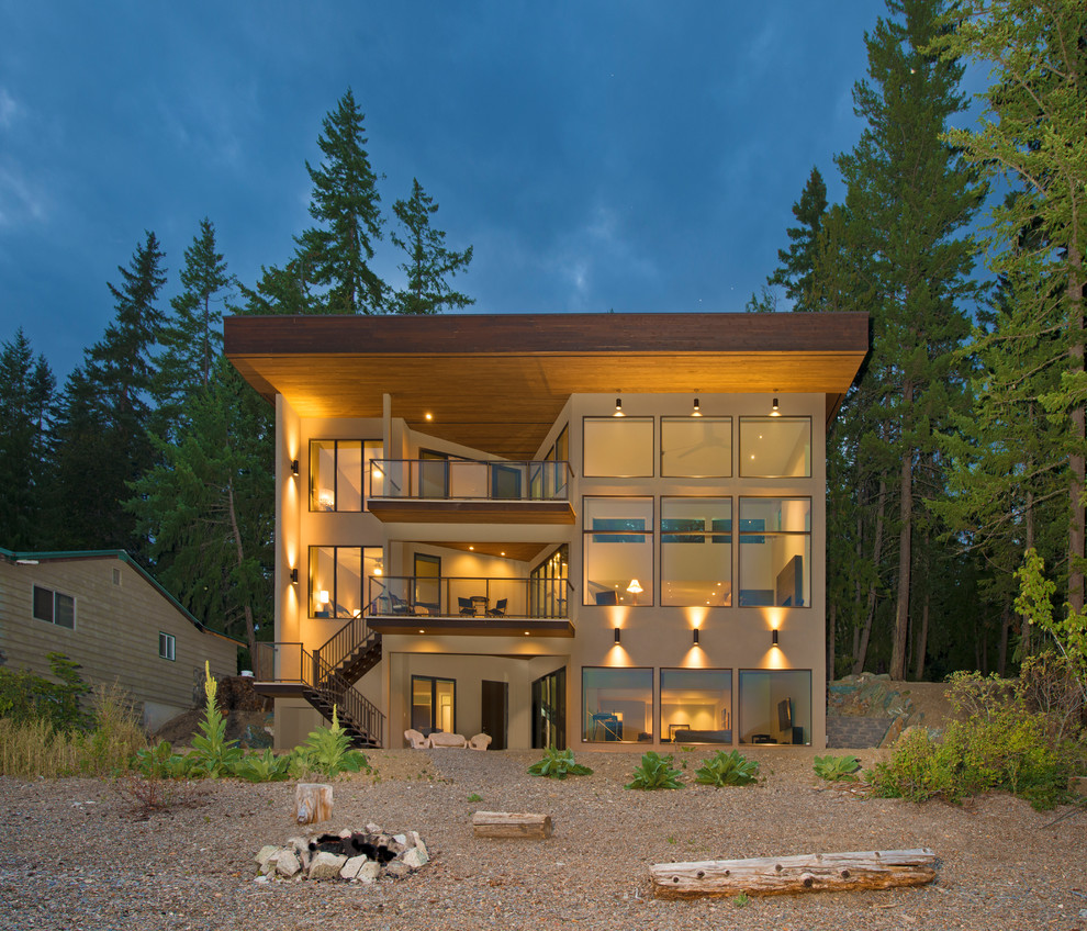 Squilax-Anglemont Road Residence - Contemporary - Exterior - Vancouver - by Harmony Homes | Houzz