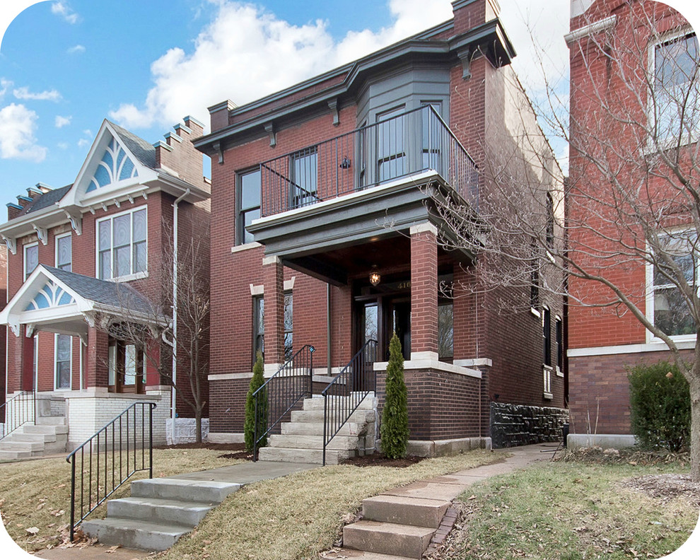 St. Louis Renovation - Traditional - Exterior - St Louis - by Anthony ...