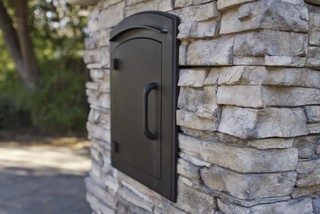 Stacked Stone Mailbox - Traditional - Exterior - San Francisco - by SO ...