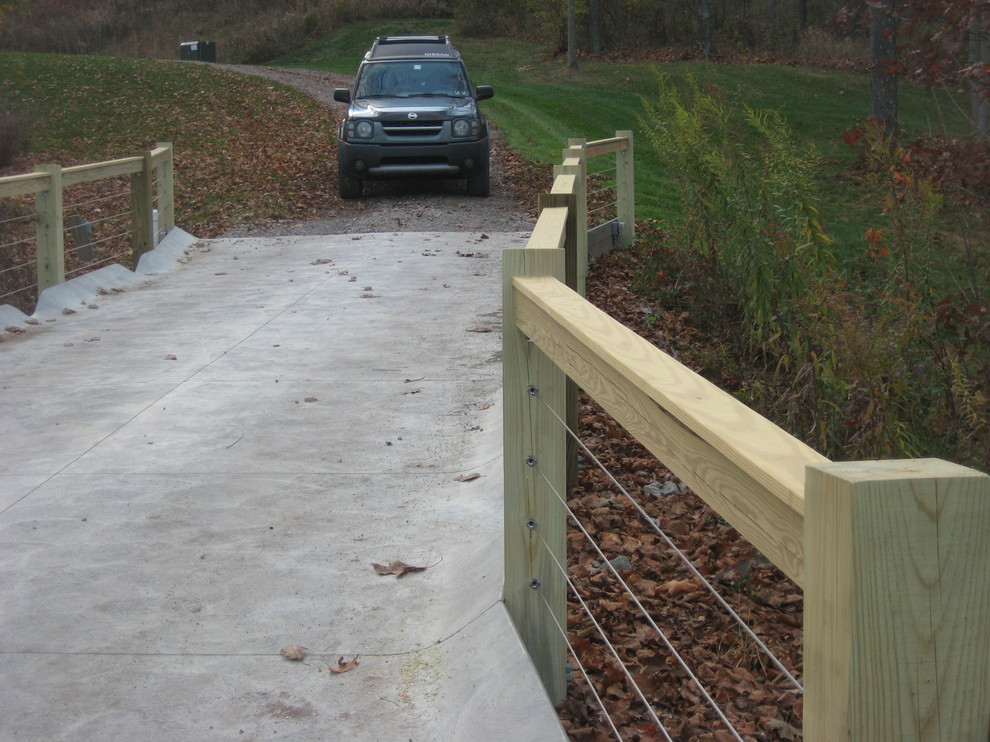 Stainless steel cable railing systems - Modern - Exterior - Seattle ...