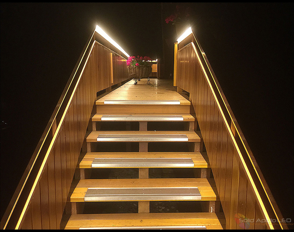 Stairway LED Lighting - Craftsman - Staircase - Seattle - by Solid ...