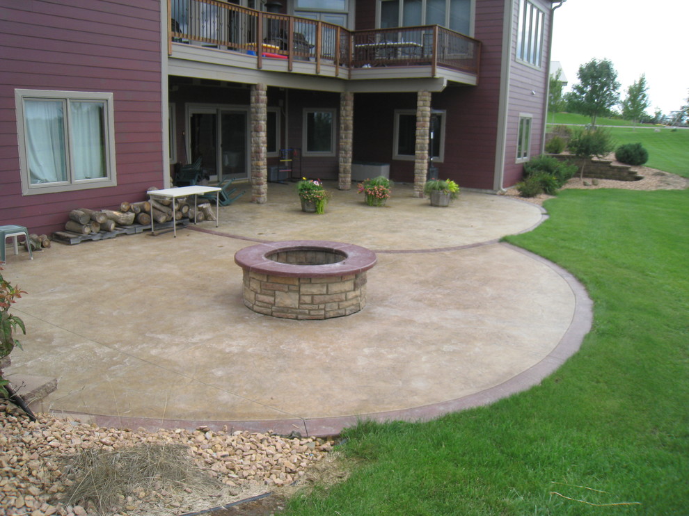 Stamped Concrete - Modern - Exterior - Minneapolis - by Concrete Arts ...