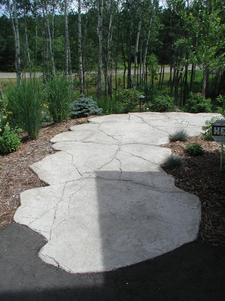Stamped Concrete - Modern - Exterior - Minneapolis - by Concrete Arts ...