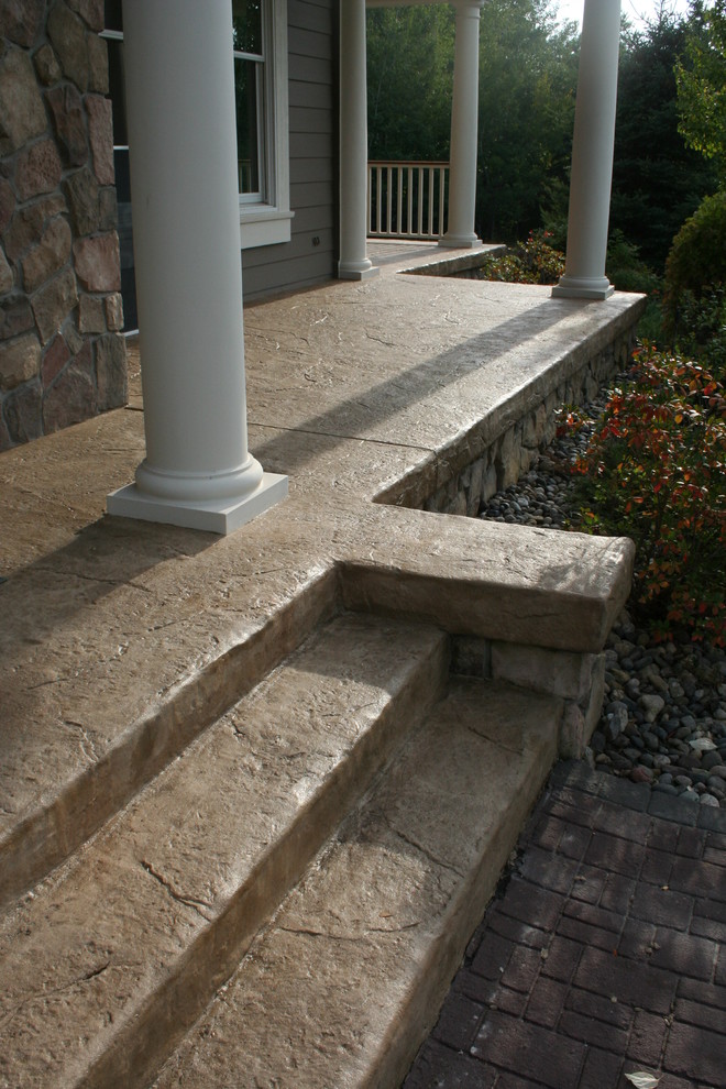 Stamped Concrete - Modern - Exterior - Minneapolis - by Concrete Arts ...
