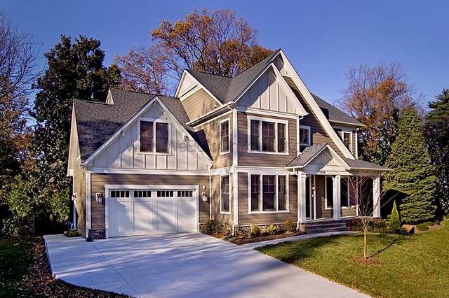 Stanley Martin Custom Home Models - Traditional - House Exterior - DC ...