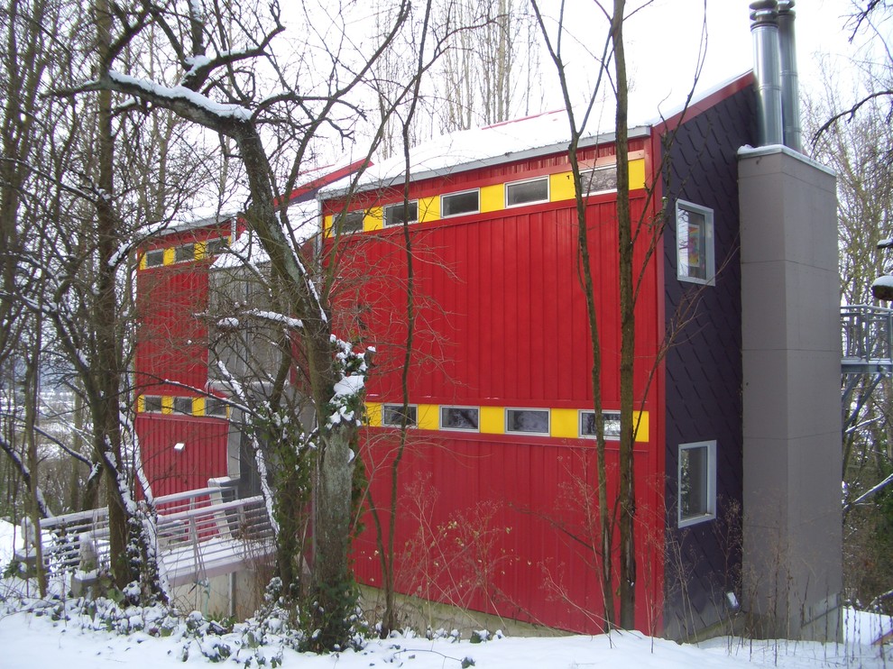 Stargate House - Contemporary - Exterior - Seattle - by Ray C. Freeman ...
