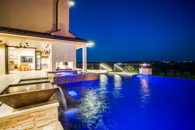 STARLING - Modern - Pool - Dallas - by DDLA Design Landscape ...