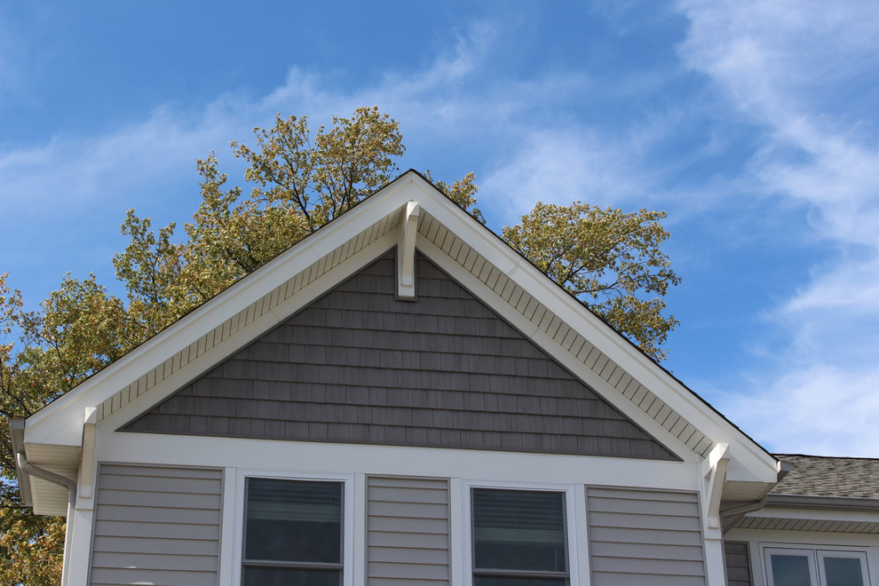 Sterling Gray Vinyl Siding | Olivette, MO - Traditional - Exterior - St ...