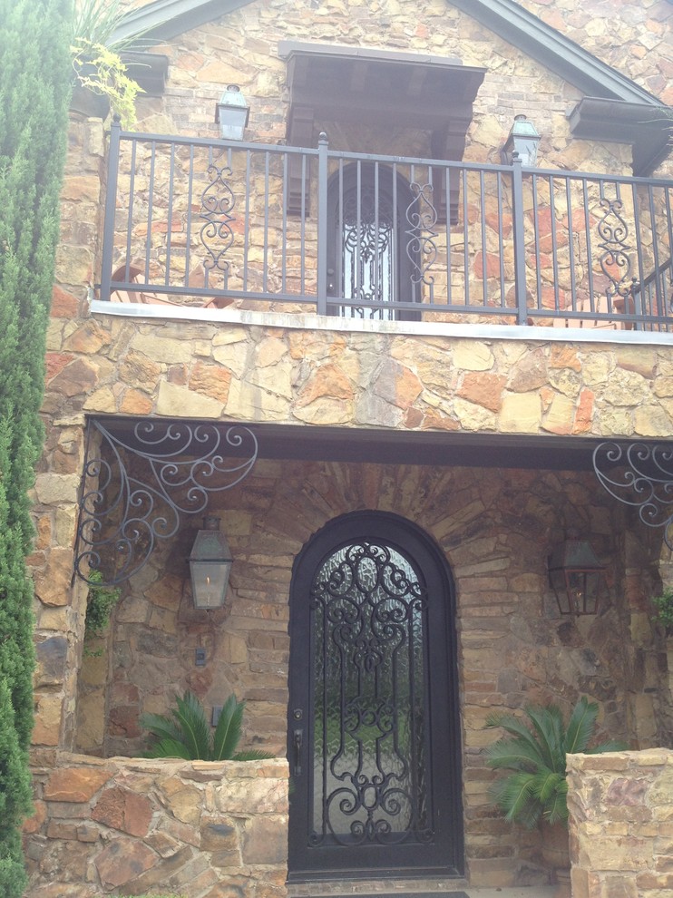 Stevenson Ranch House - Rustic - Exterior - Dallas - by DeCorado Stone ...