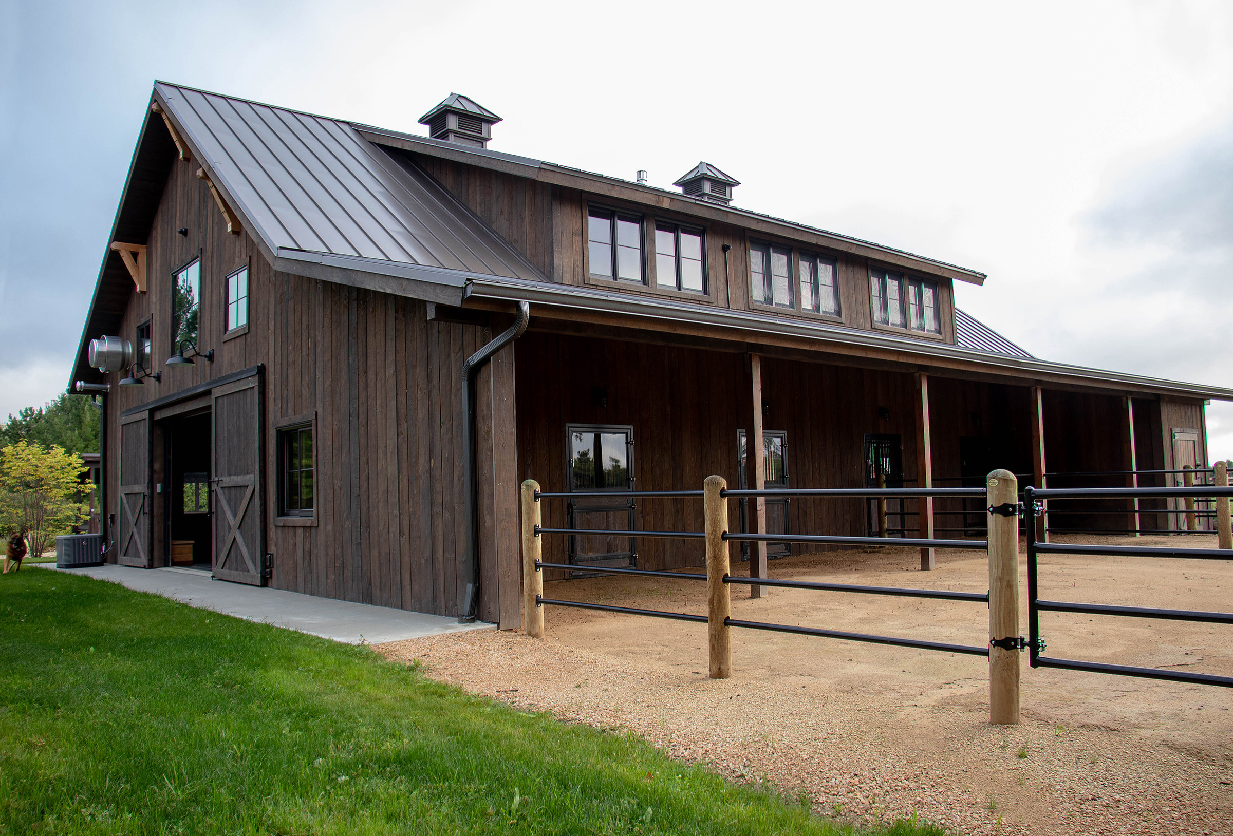Horse Stables Exterior