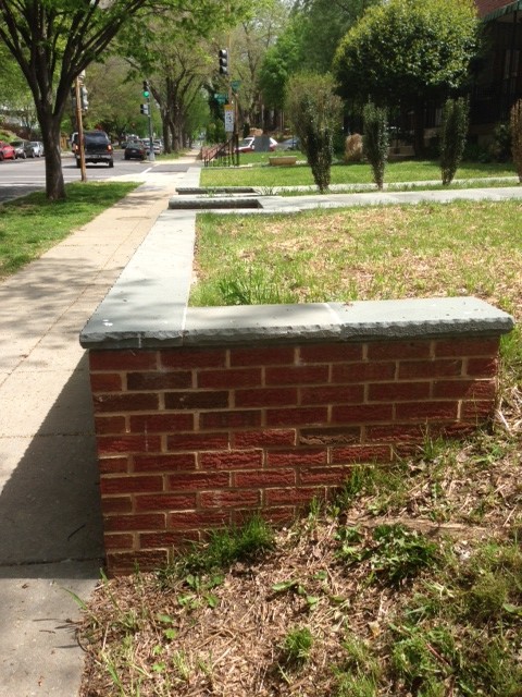 Stone and Brick Retaining Walls in Washington DC, Columbia Heights ...