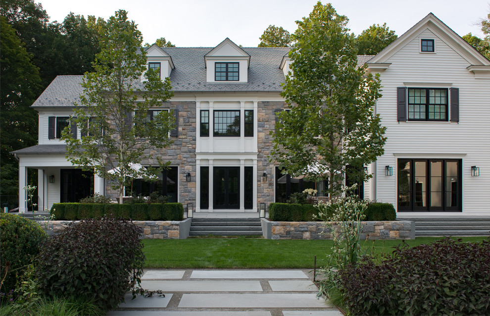 Stone & Clapboard - Exterior - New York - by James Schettino Architects ...