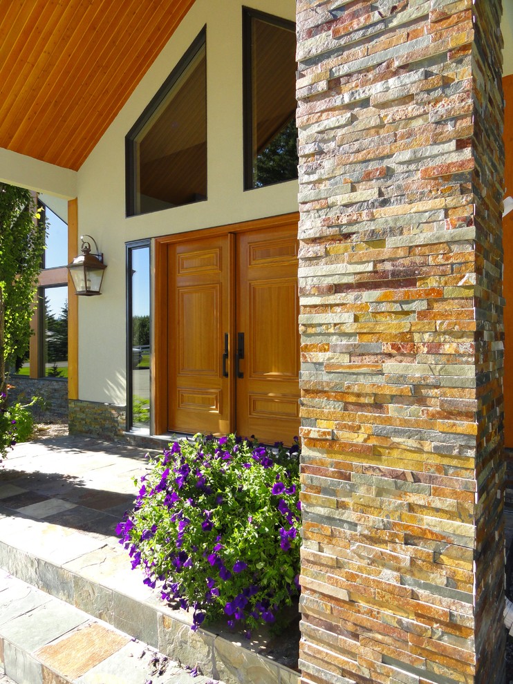 Stone & Slate - Traditional - Exterior - Calgary - by SIS Exterior ...