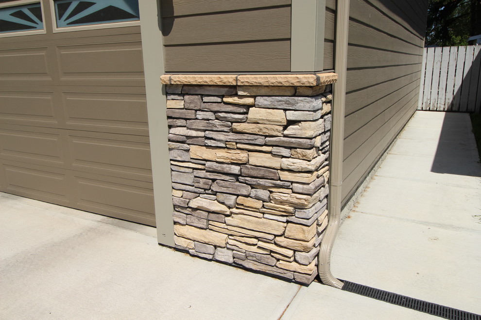 Stone & Slate - Traditional - Exterior - Calgary - by SIS Exterior ...