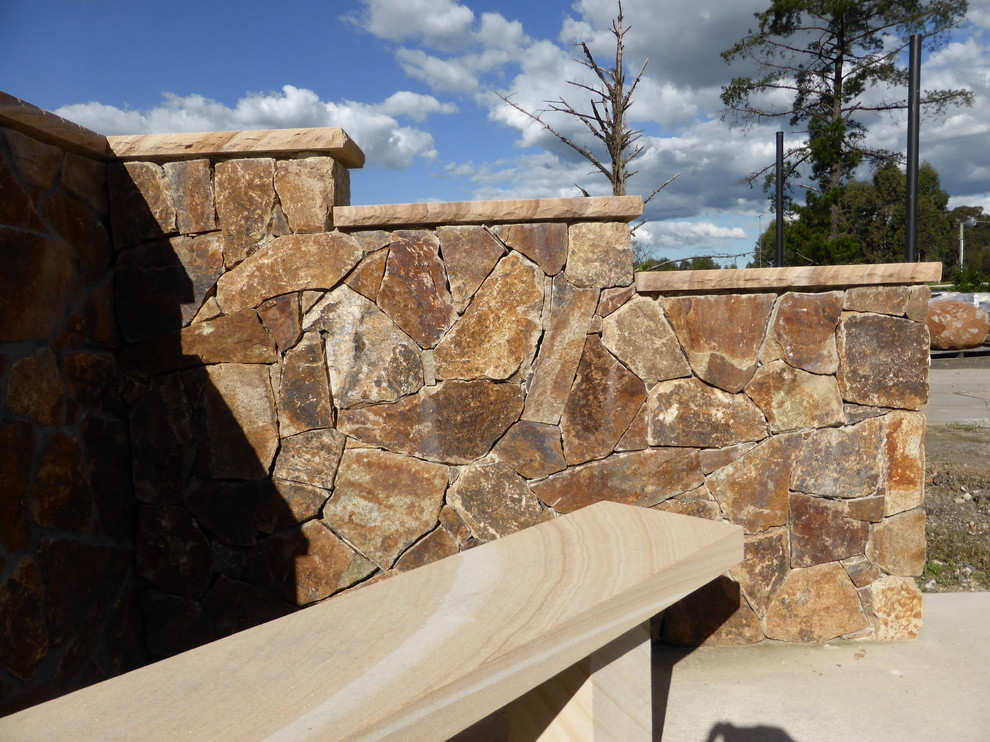 Stone Cladding-Old Villa Random - Rustic - Exterior - Sydney - by ...