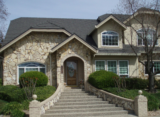 Stone Coated Steel Roofing - Traditional - Exterior - Sacramento - by ...