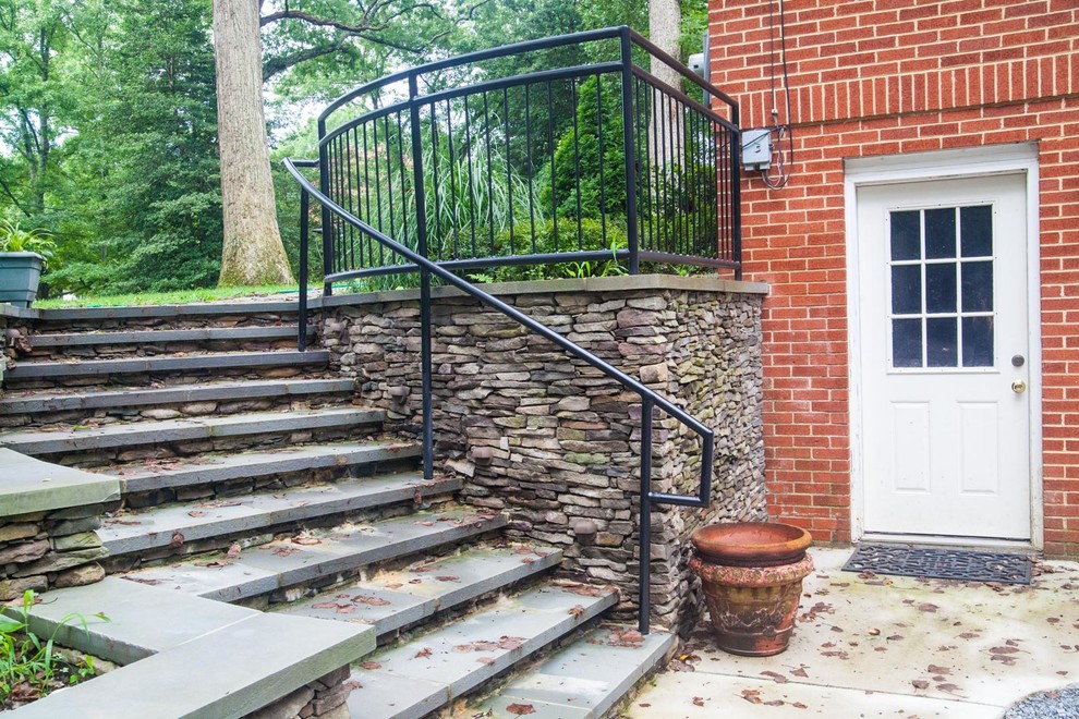 Stone Entry/Stairs/Walkways - Traditional - Exterior - Baltimore - by ...