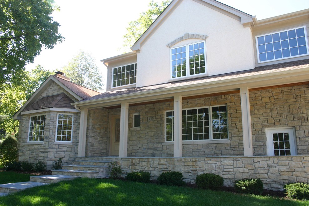 Stone Exterior Siding Cobble Stone - Traditional - Exterior - Chicago ...
