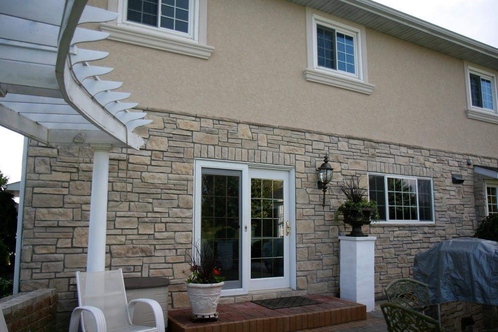 Stone Exterior Siding Cobble Stone - Traditional - Exterior - Chicago ...
