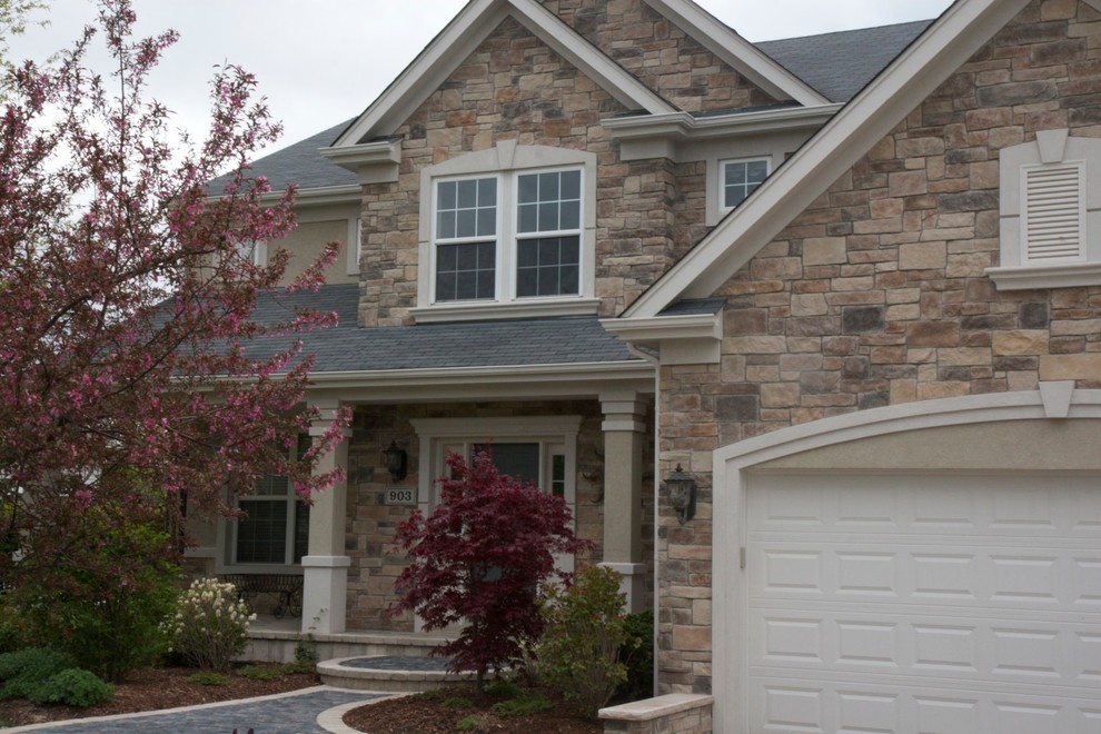 Stone Exterior Siding Cobble Stone - Traditional - Exterior - Chicago ...