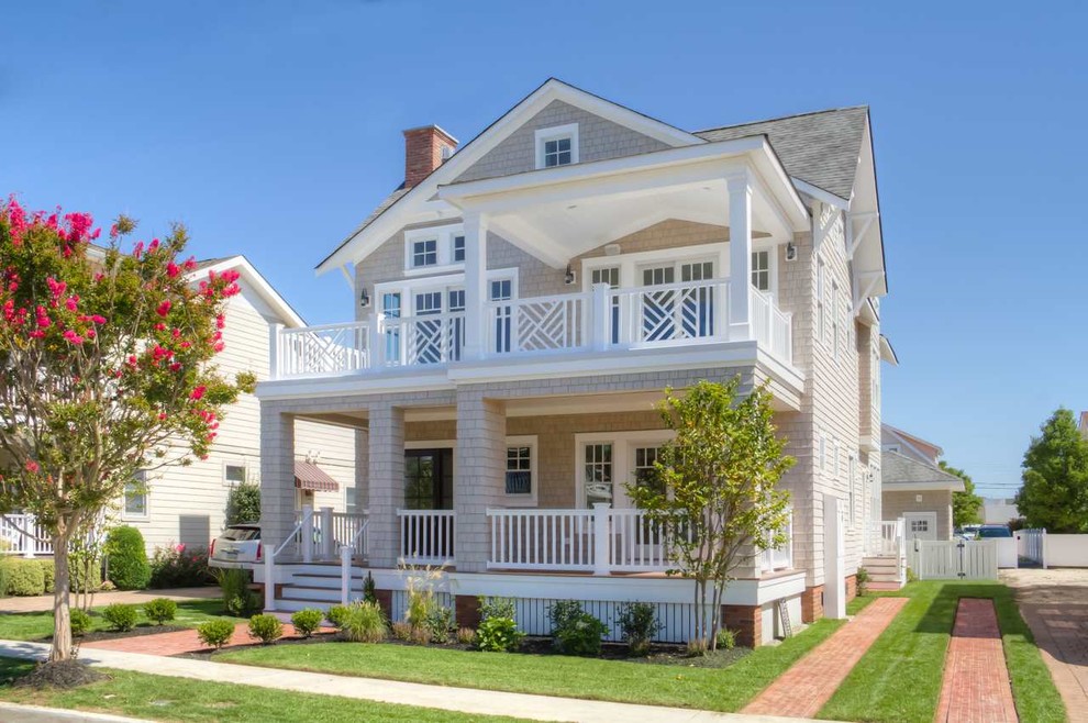 Stone Harbor Cottage 104 - Coastal - House Exterior - Philadelphia - by ...